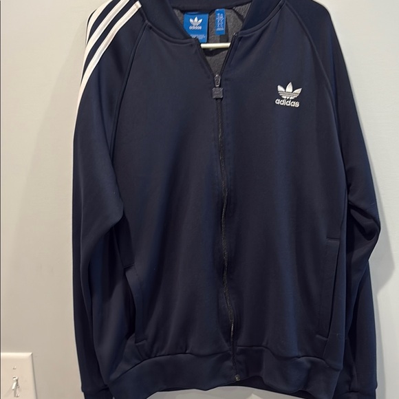 adidas | Jackets & Coats | Adidas Navy Performance Jacket | Poshmark